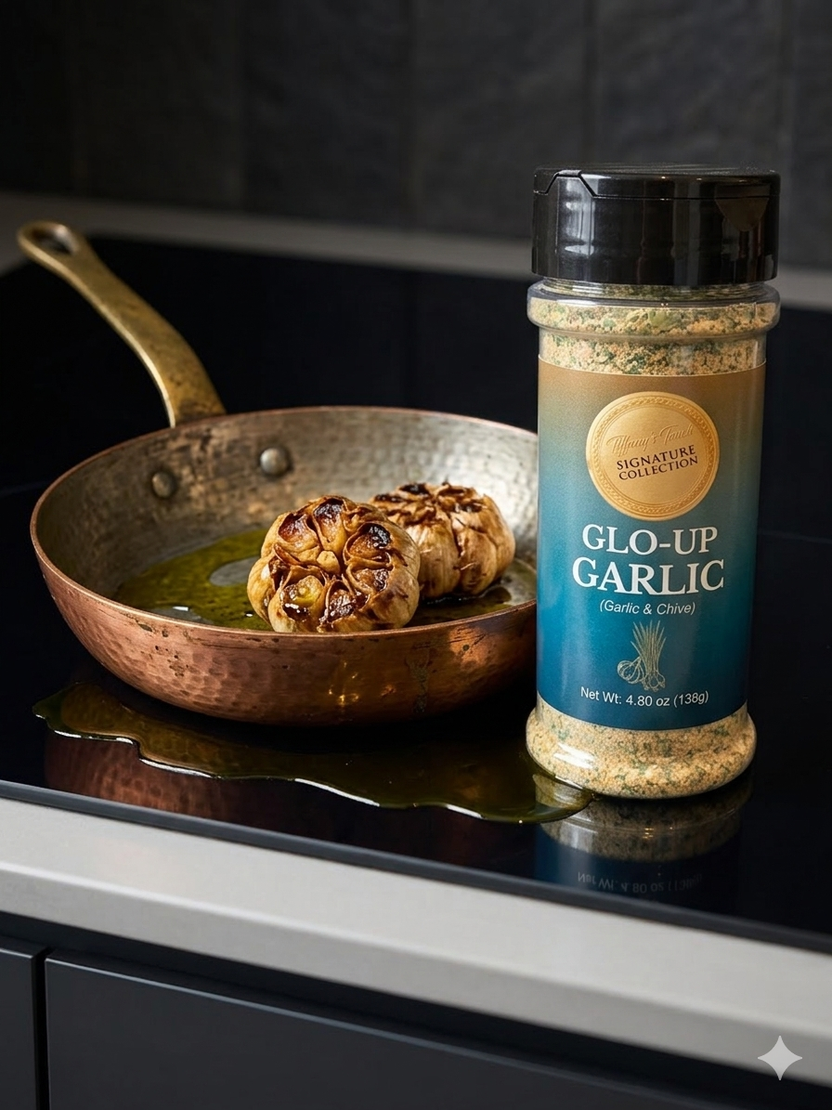 Glo-Up Garlic (Garlic & Chive) – Tiffany's Touch Kitchen